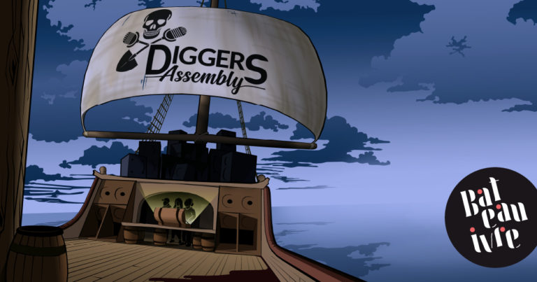 La Diggers Assembly pirate le Bateau Ivre - Bateau ivre